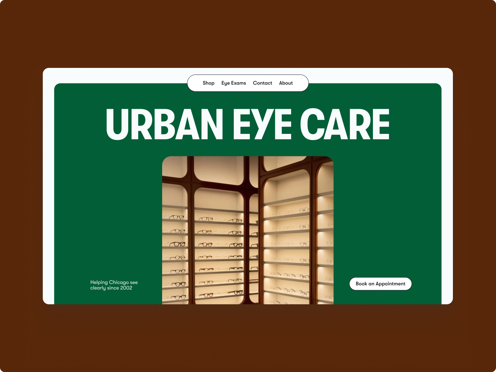 Urban Eye Care – Hero Section Redesign Concept by Michael Henein on ...