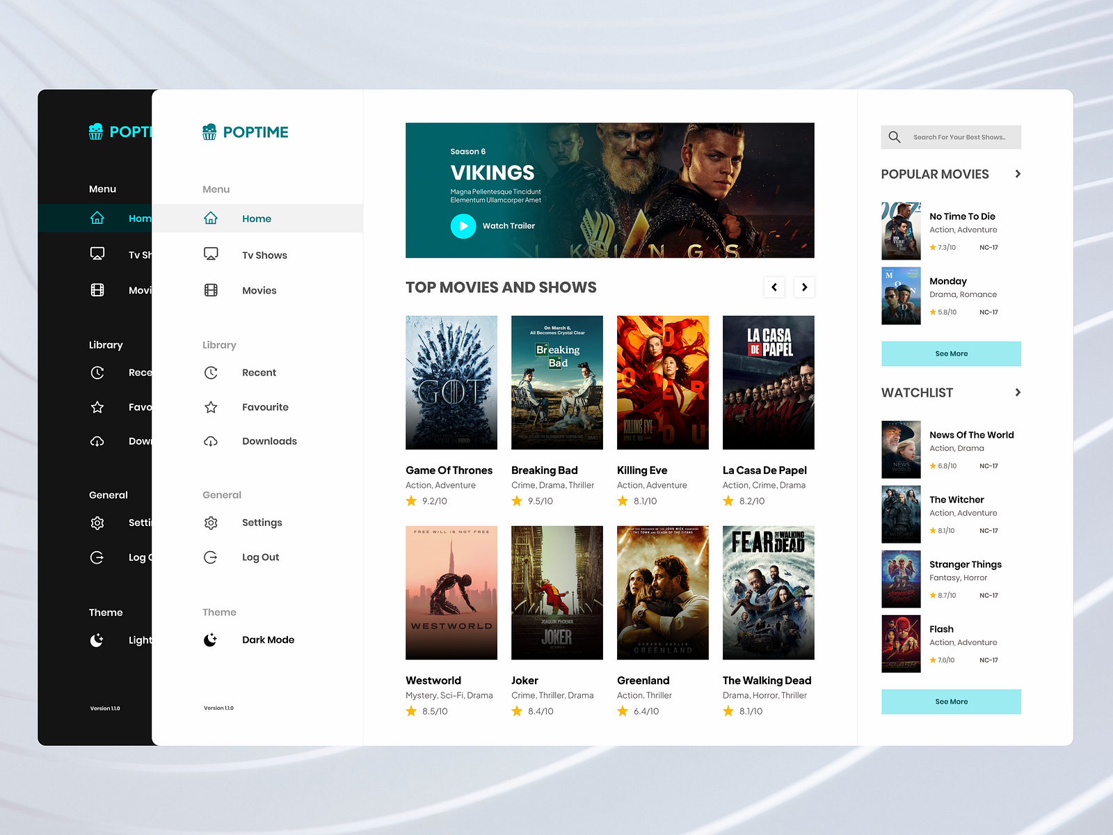 Movie Dashboard Design by Hatim Margi on Dribbble Movie Dashboard Design by Hatim Margi on Dribbble