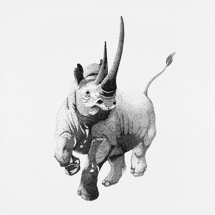 Rhino's Majestic Landscape by Peter Sijtsma on Dribbble