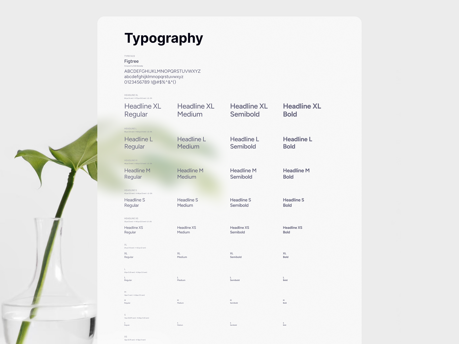 Typography · Design System by Felipe Cardona on Dribbble