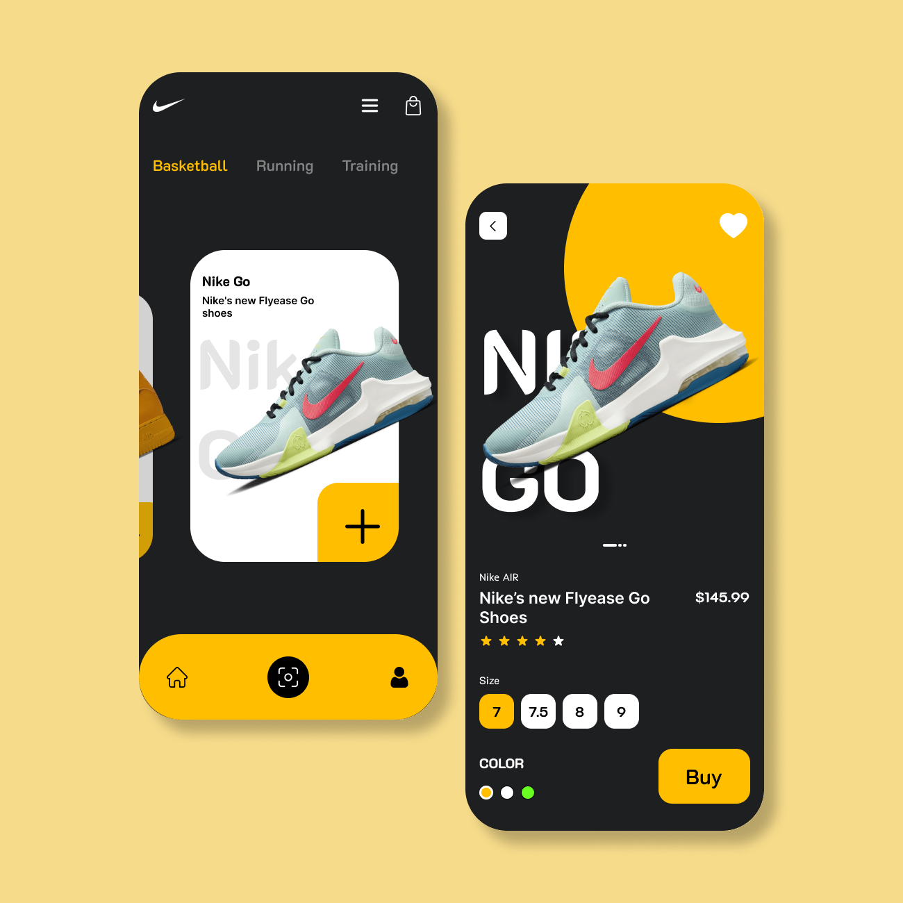 NIke Shoes App UI Design With Figma by Sync on Dribbble