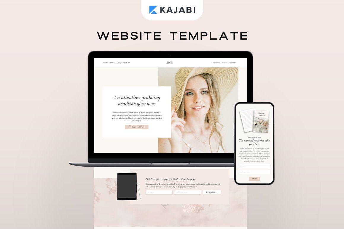 Kajabi Website Theme by Landing Page on Dribbble
