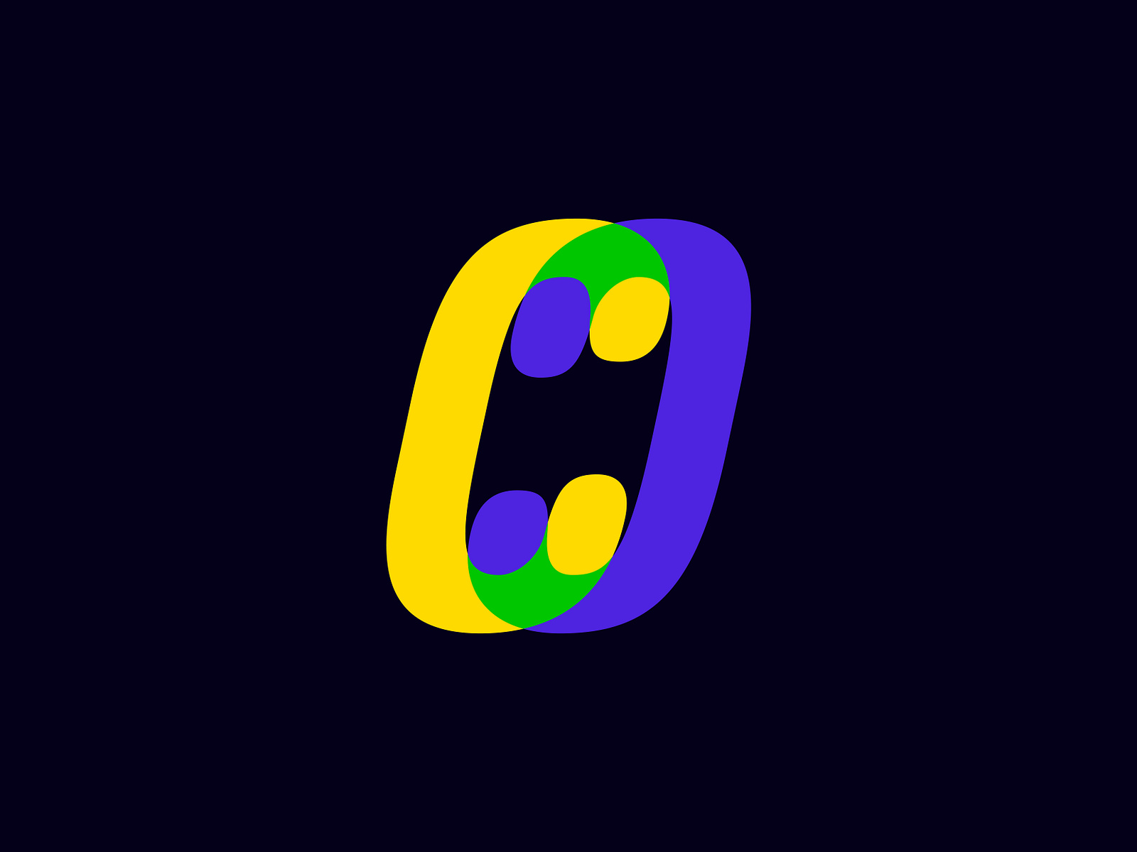 letter C overlapping logo icon design | MD Mahfuj by MD Mahfuj on Dribbble