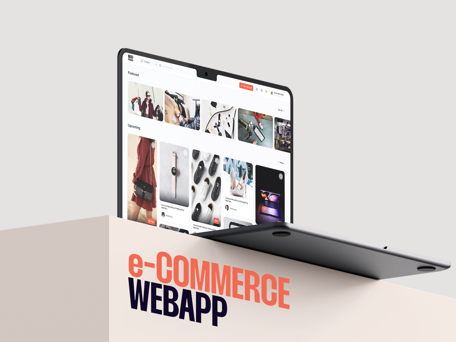 e-Commerce Web App by Zain Shah on Dribbble