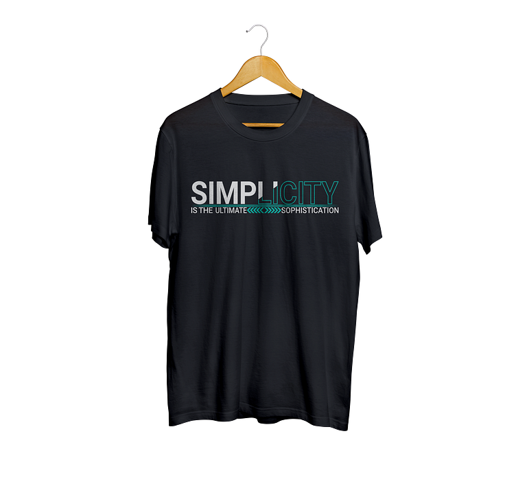 Trendy Minimalist Typography T Shirt Design By Sh Alif On Dribbble