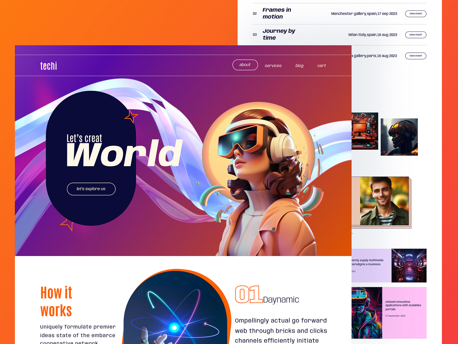 Web ui design by merajul on Dribbble
