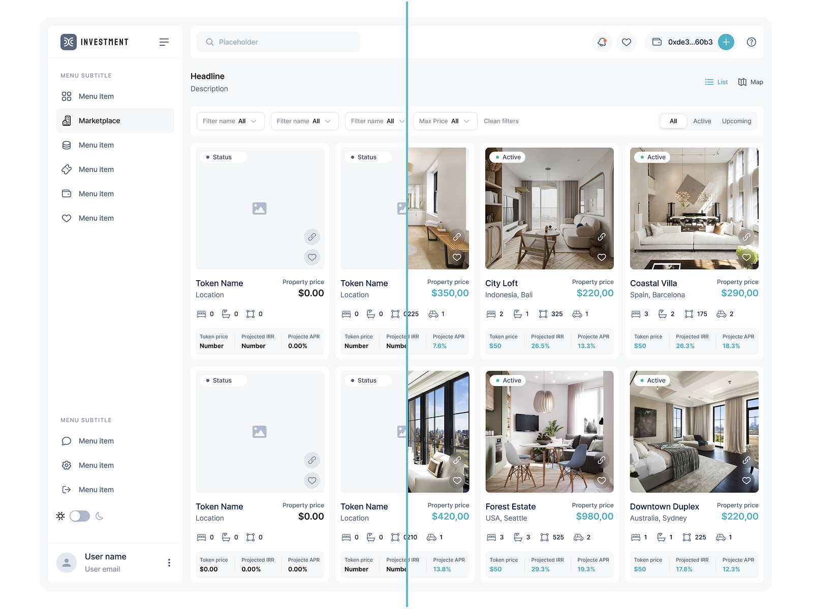 Convert wireframes to visual design by Dmitry Sergushkin on Dribbble