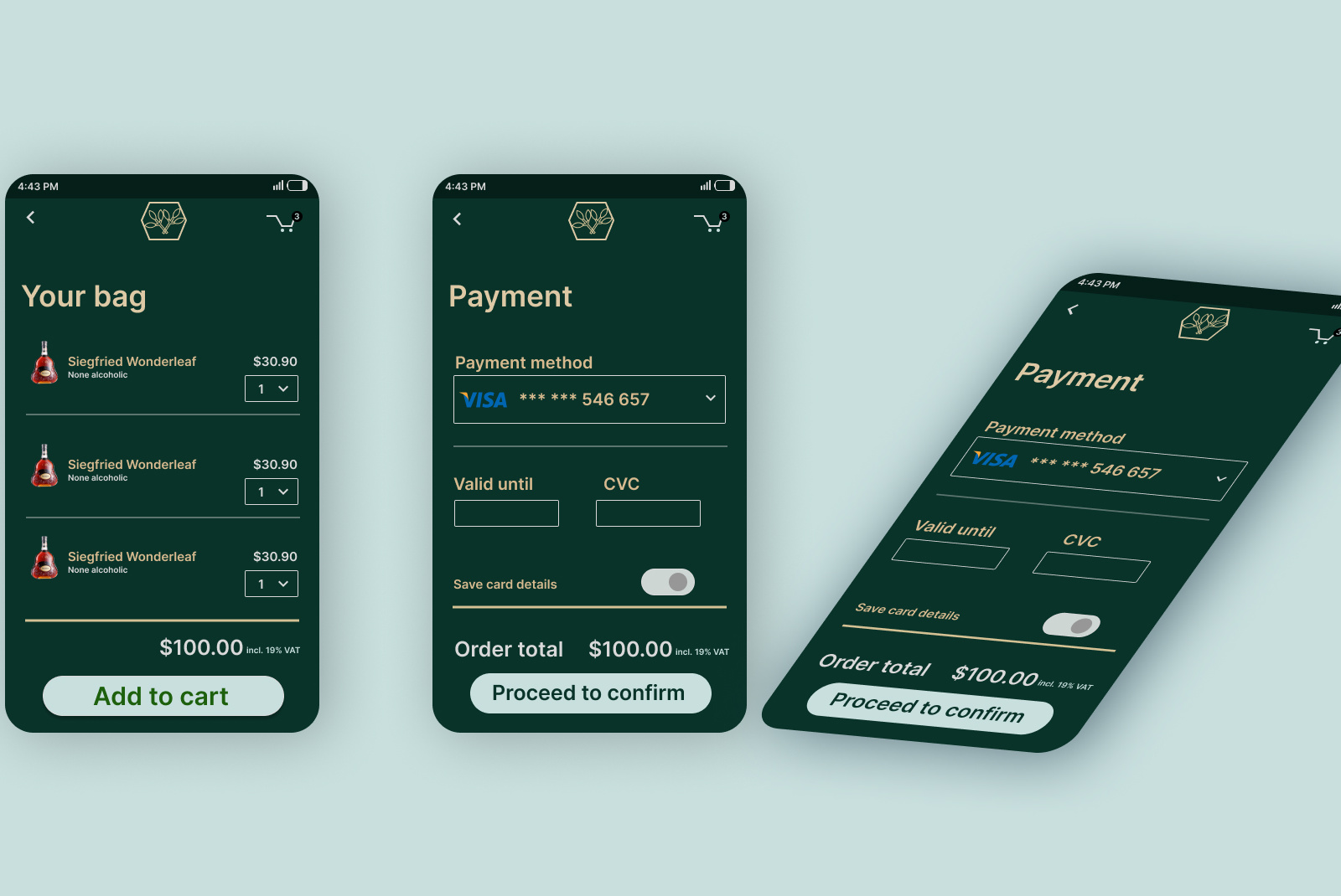Checkout design by Rita Joseph on Dribbble