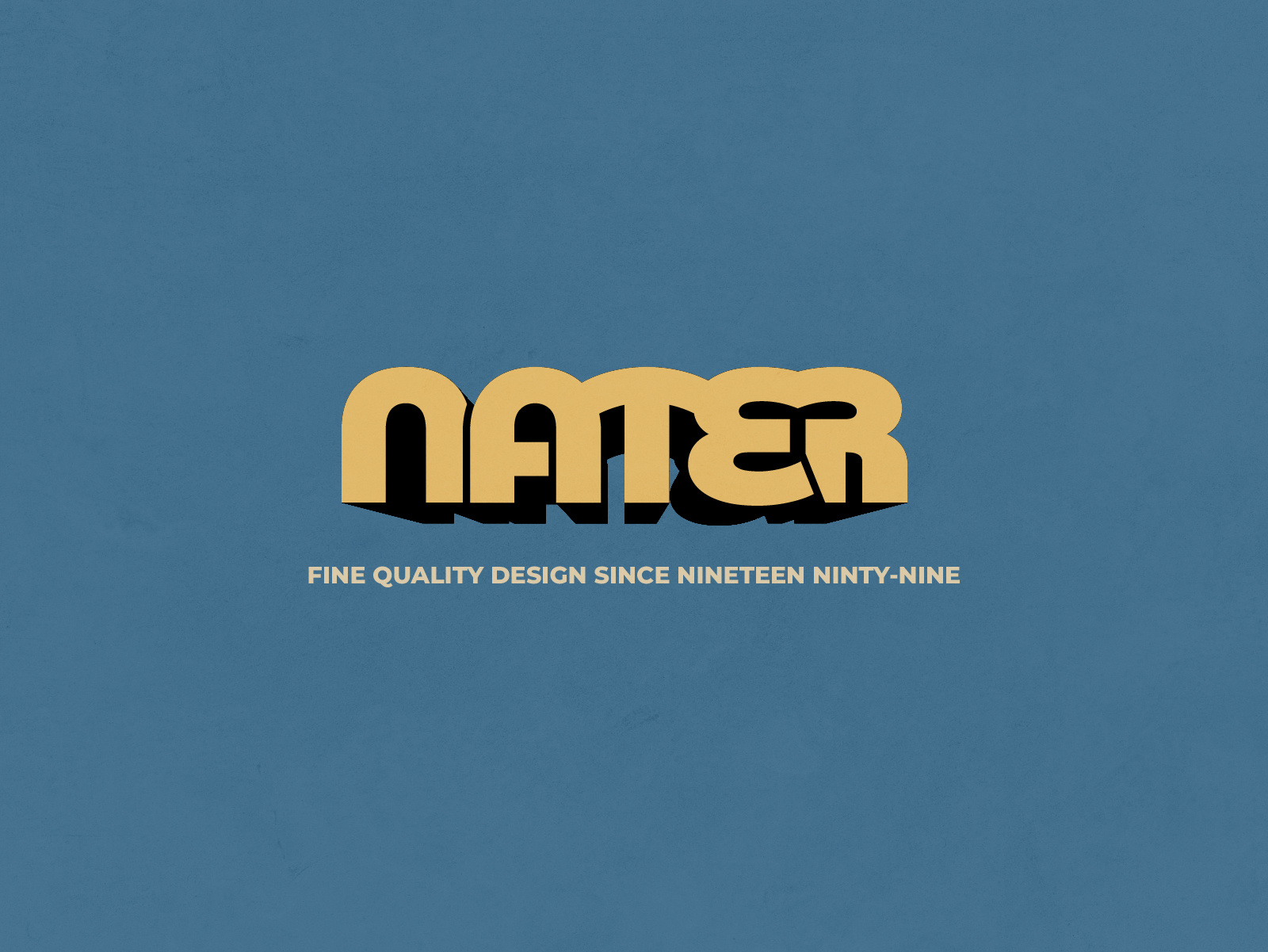 title card by Nathan Rundio on Dribbble