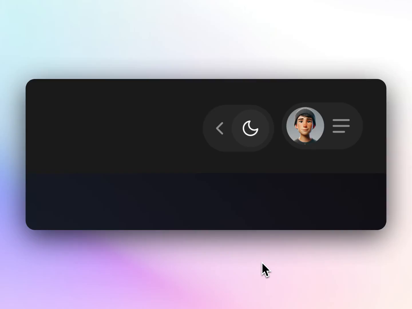 Theme Selector Interaction by Dave Latta on Dribbble