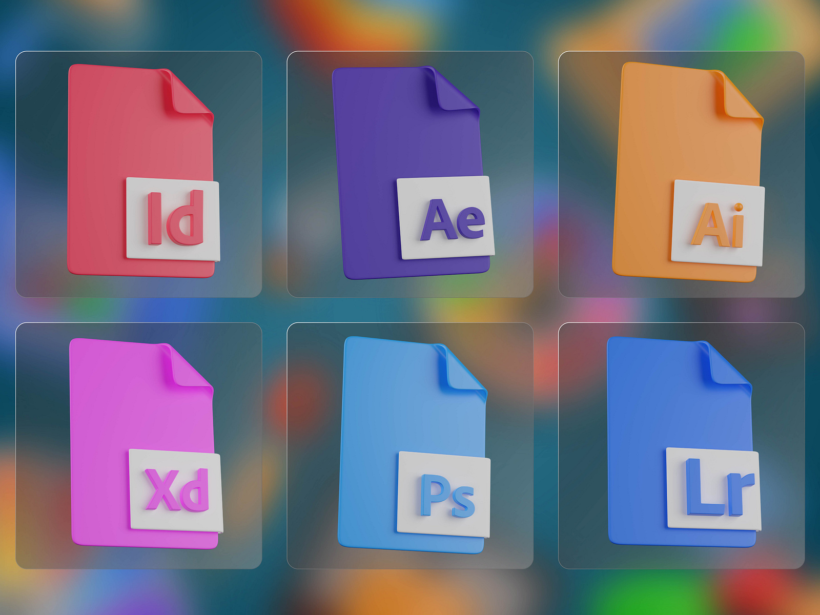 Graphic Design 3D Icon Set by kaicon on Dribbble