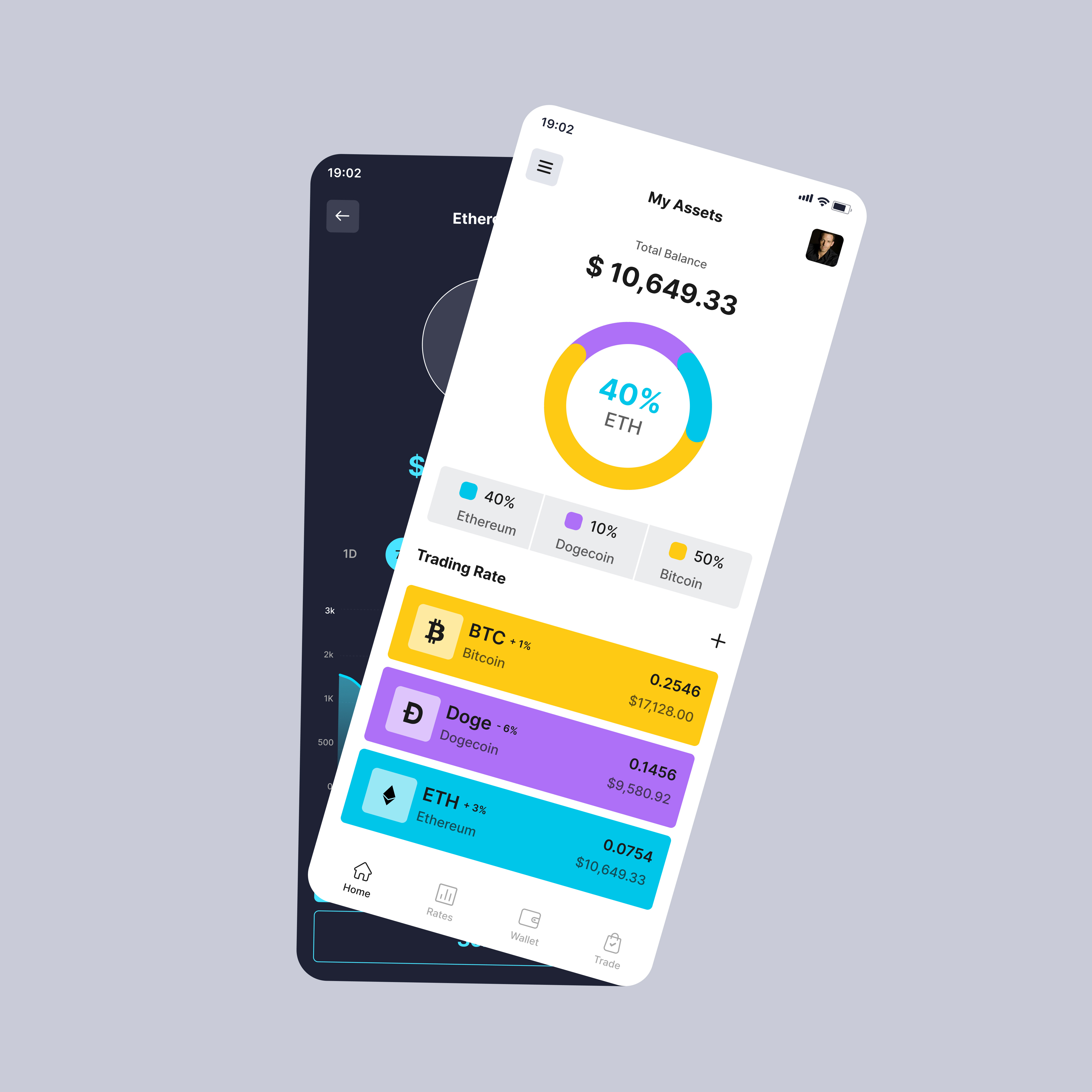 Crypto Mobile App UI UX Design by Clyro: UI/UX Design Agency on Dribbble