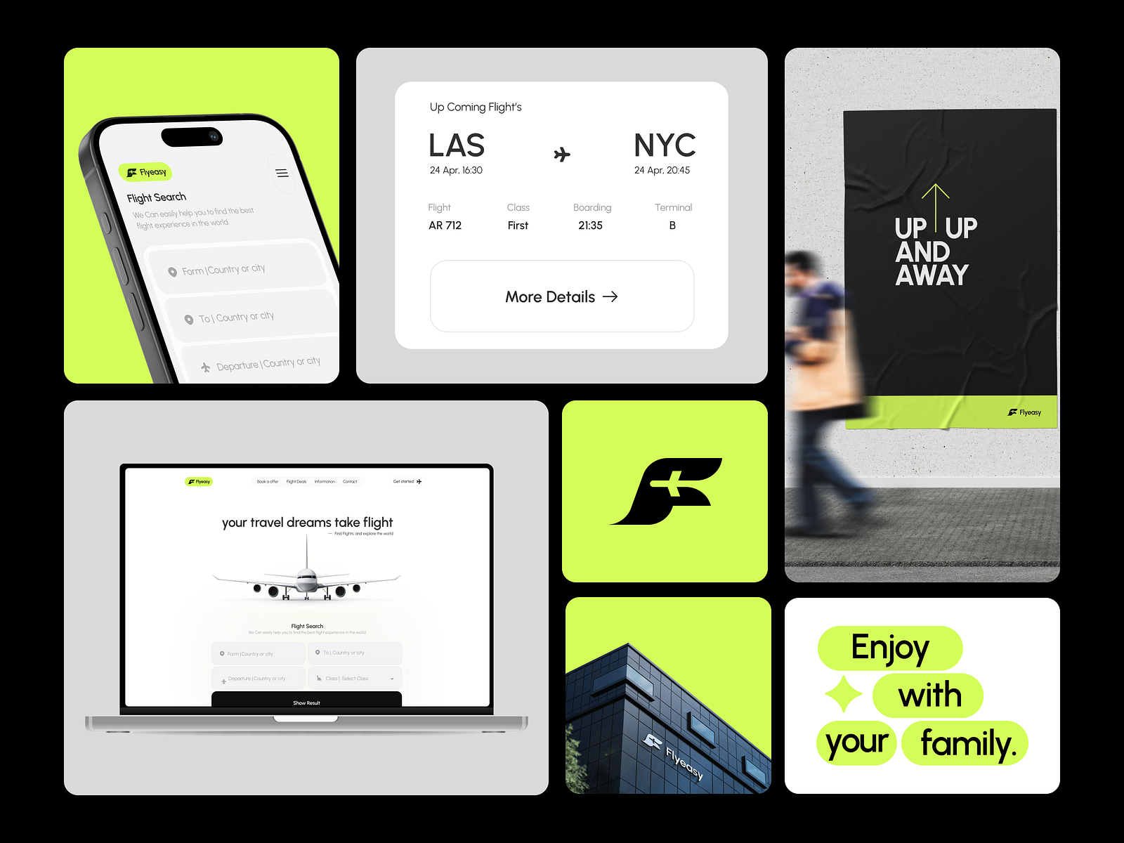 Flyeasy - Branding & UIUX Design by Anamul Hoque Forhad on Dribbble