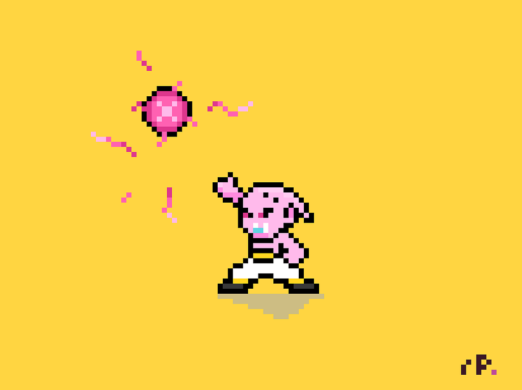 Pixel Kid Buu by icebox.rp on Dribbble