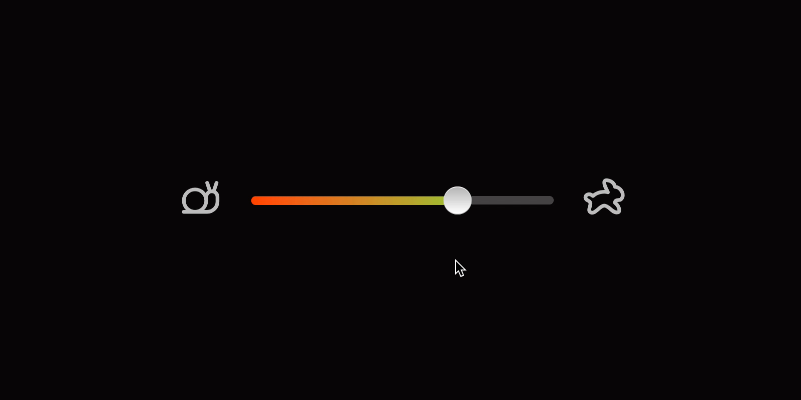 Range Slider w/ animated icons by Aaron Iker on Dribbble Range Slider w/ animated icons by Aaron Iker on Dribbble