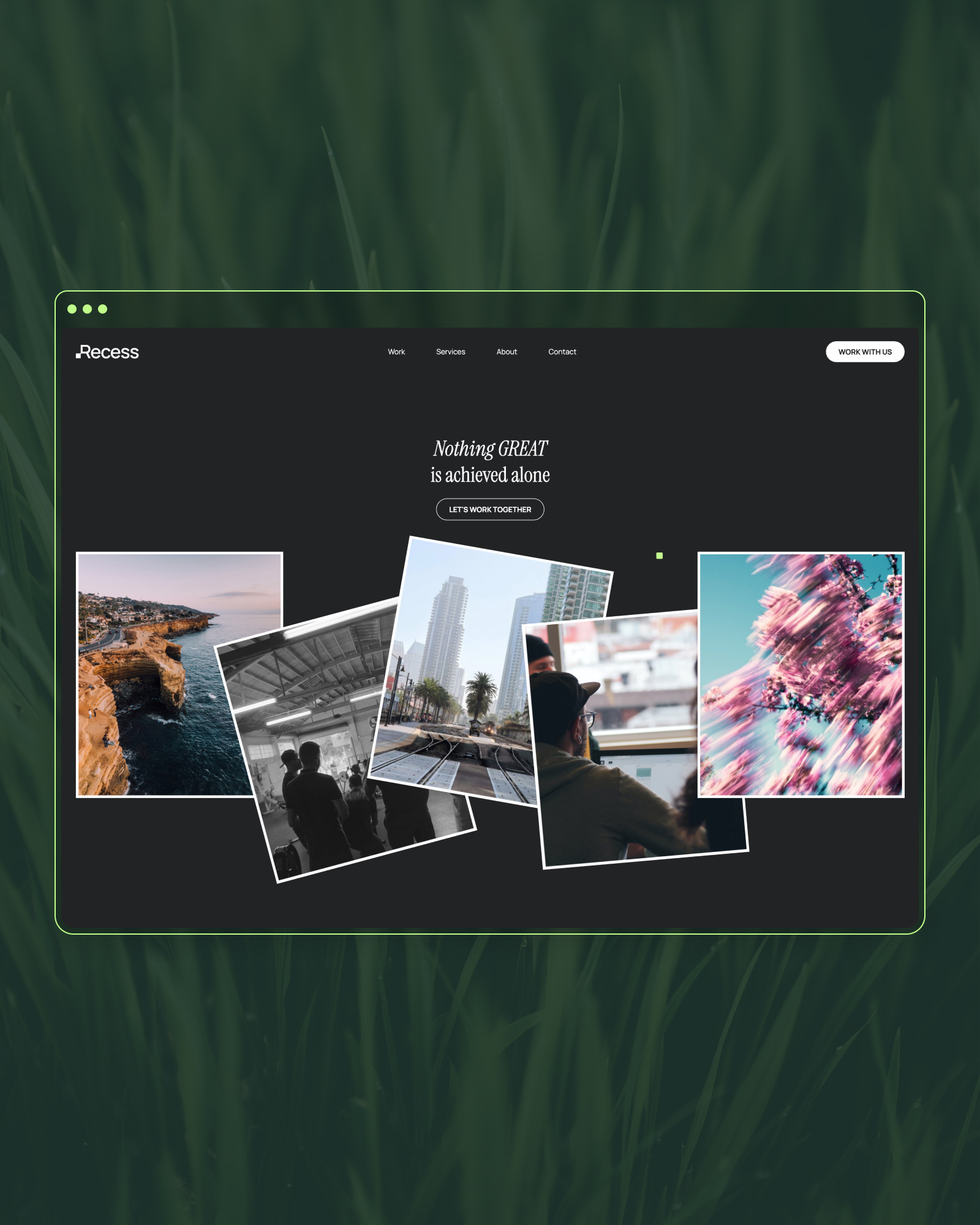 Recess Agency - Website Launch by Will Rust on Dribbble