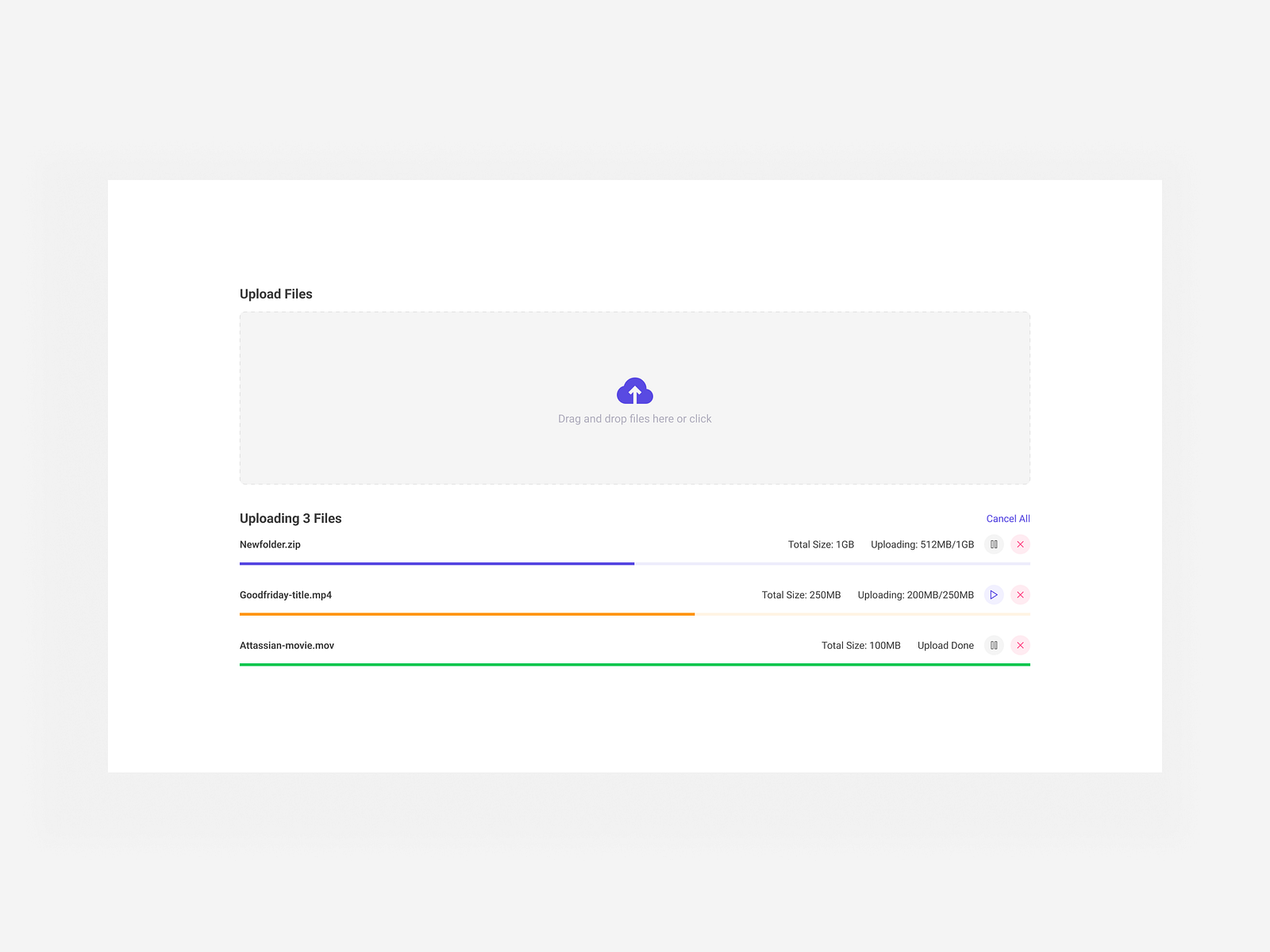 File upload UI design for SaaS by Bhavesh on Dribbble File upload UI design for SaaS by Bhavesh on Dribbble