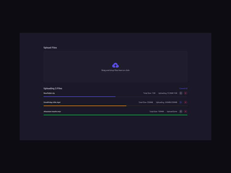 File upload UI design for SaaS by Bhavesh on Dribbble File upload UI design for SaaS by Bhavesh on Dribbble