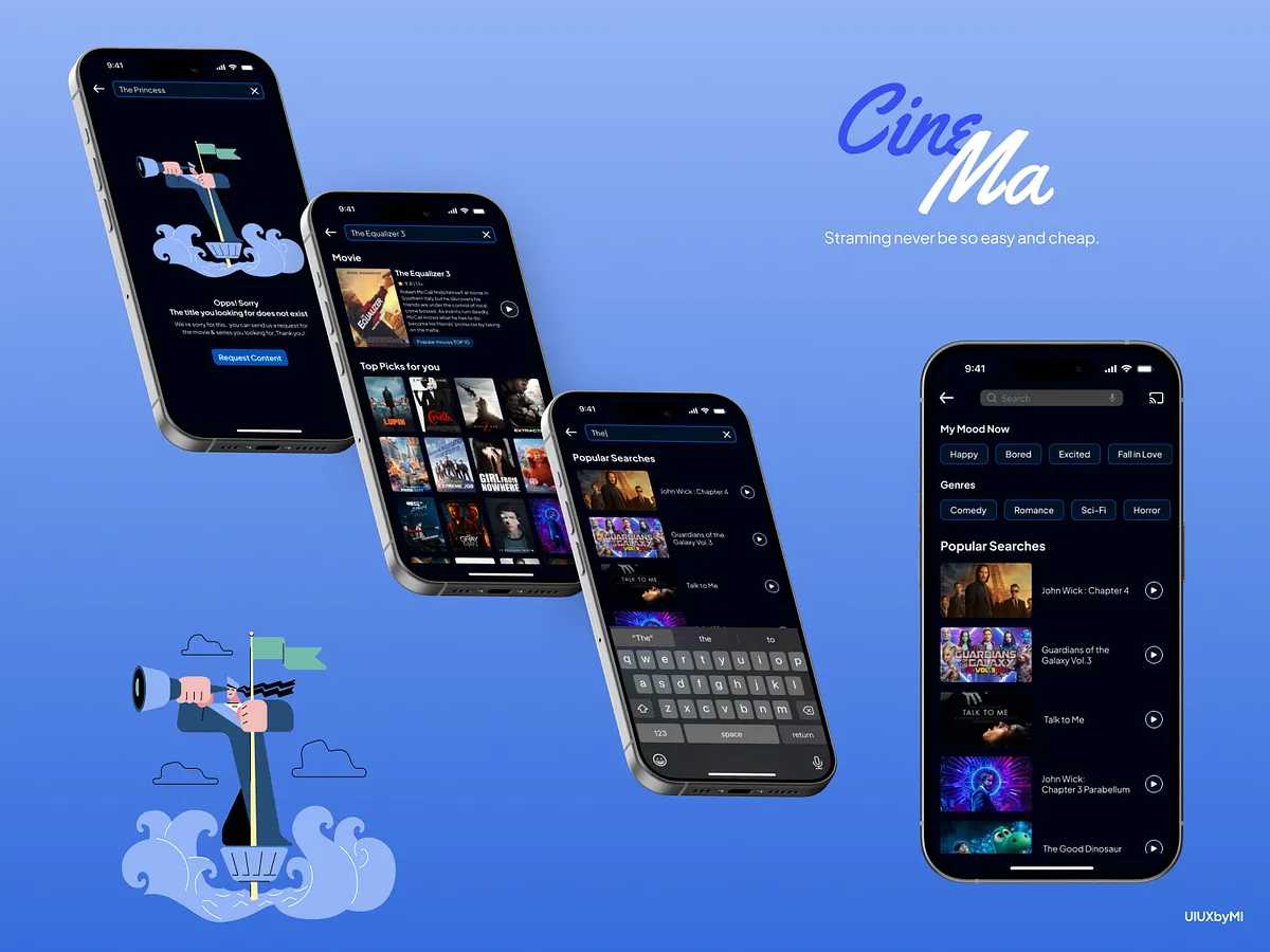 Movie Apps designs, themes, templates and downloadable graphic elements ...