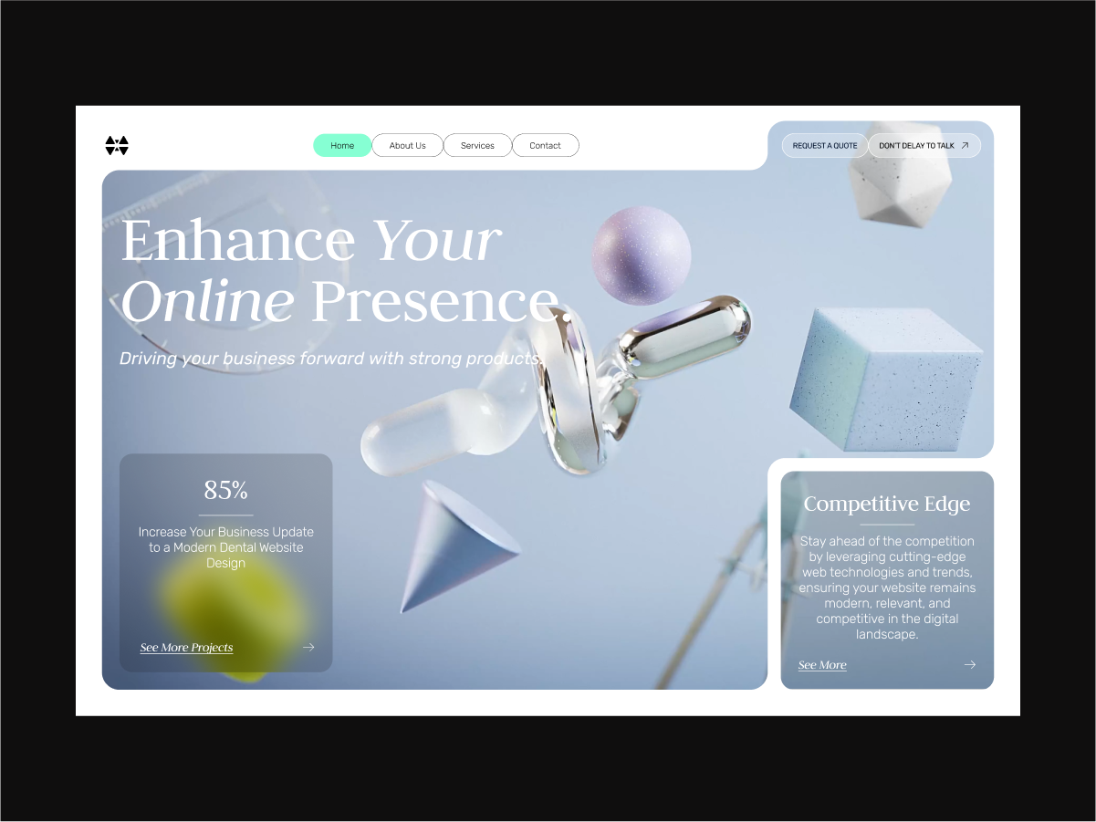 Digital Business Innovation Website Design by Pixavail Studio™ on Dribbble