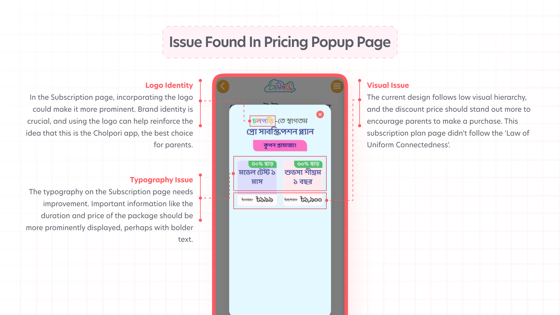 CholPori Pricing Flow Redesign | UX Audit by Nayem Islam on Dribbble