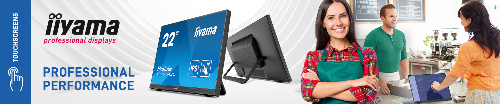 iiyama - brochure and web banners by Piotr Frąckiewicz on Dribbble