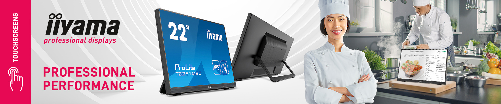 iiyama - brochure and web banners by Piotr Frąckiewicz on Dribbble