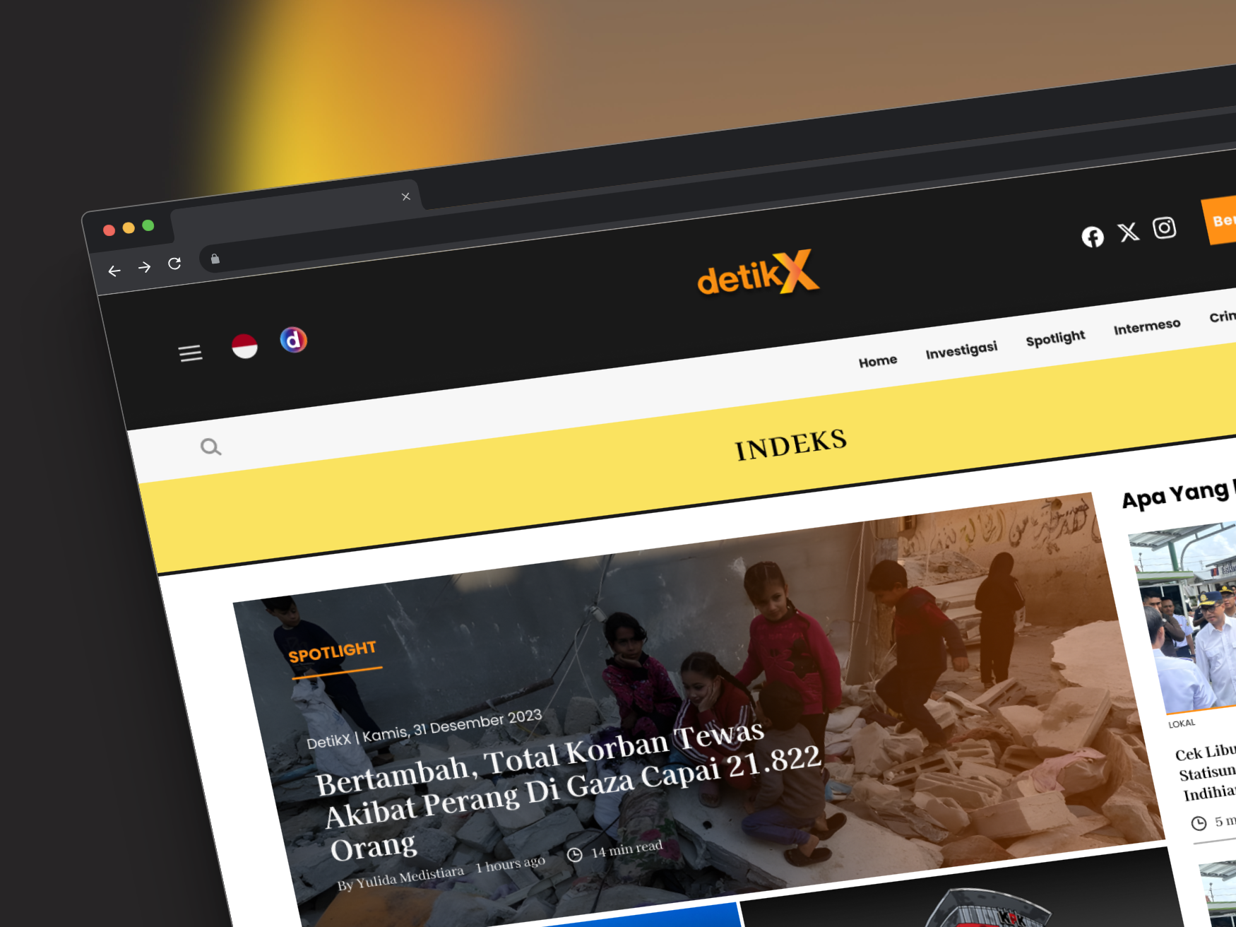DetikX - Redesign by RakaIrfnsbl on Dribbble