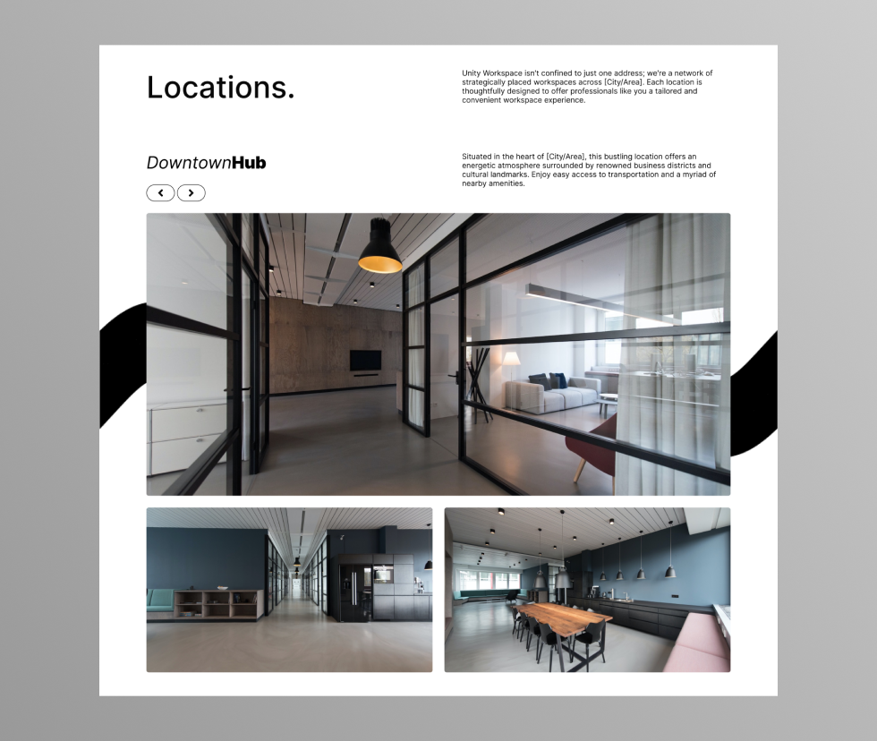 Workspace Website Concept by Zsolt Molnar on Dribbble
