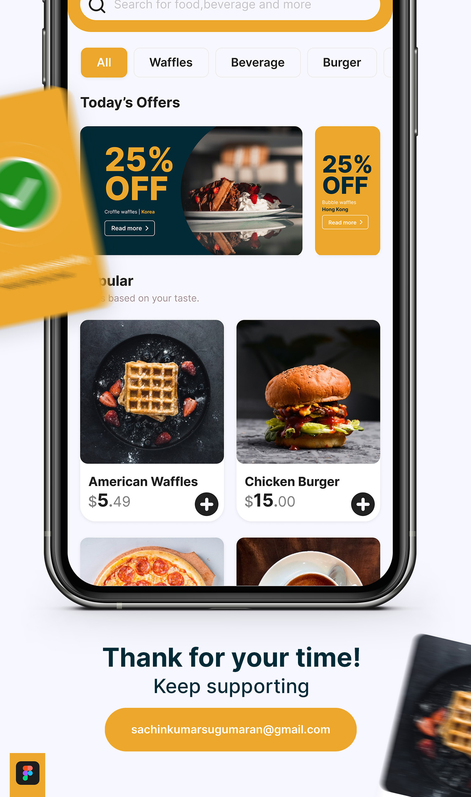 Macs Waffles UI Design by Sachin Kumar on Dribbble