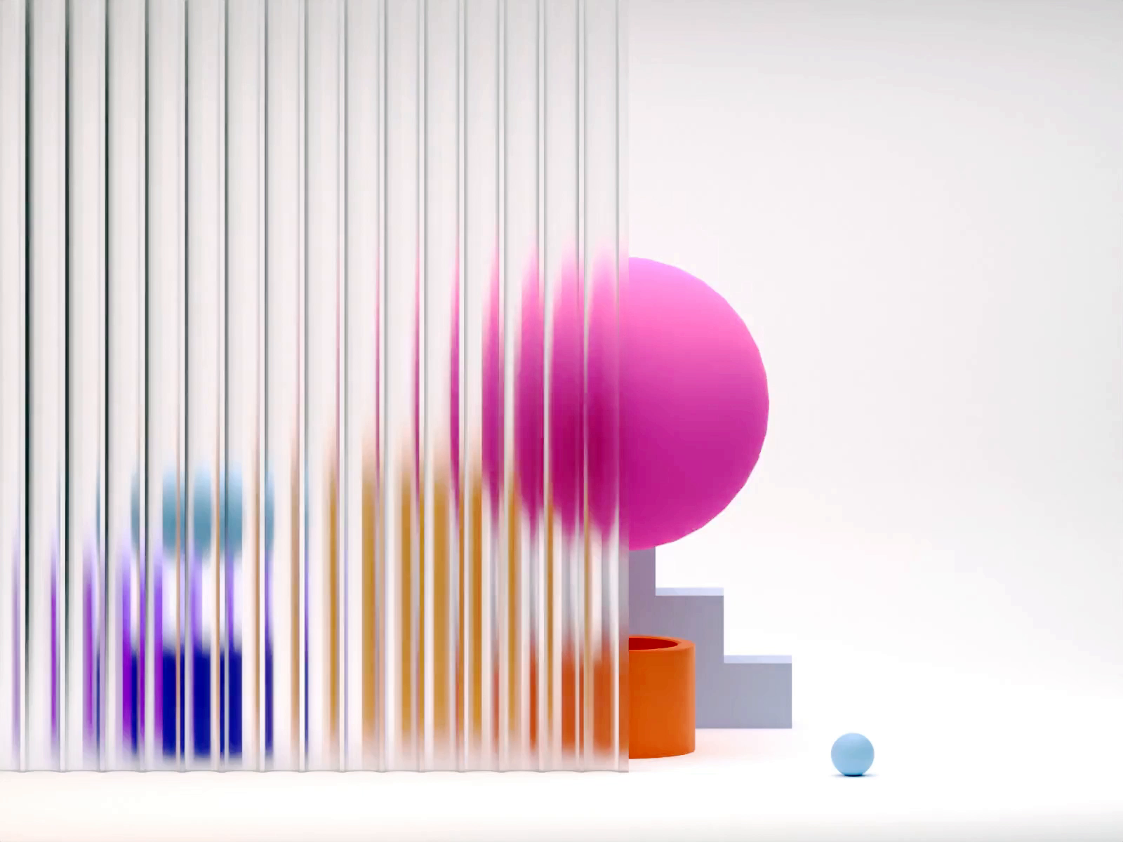 ribbed glass 3d motion by Mariia Verbytska on Dribbble