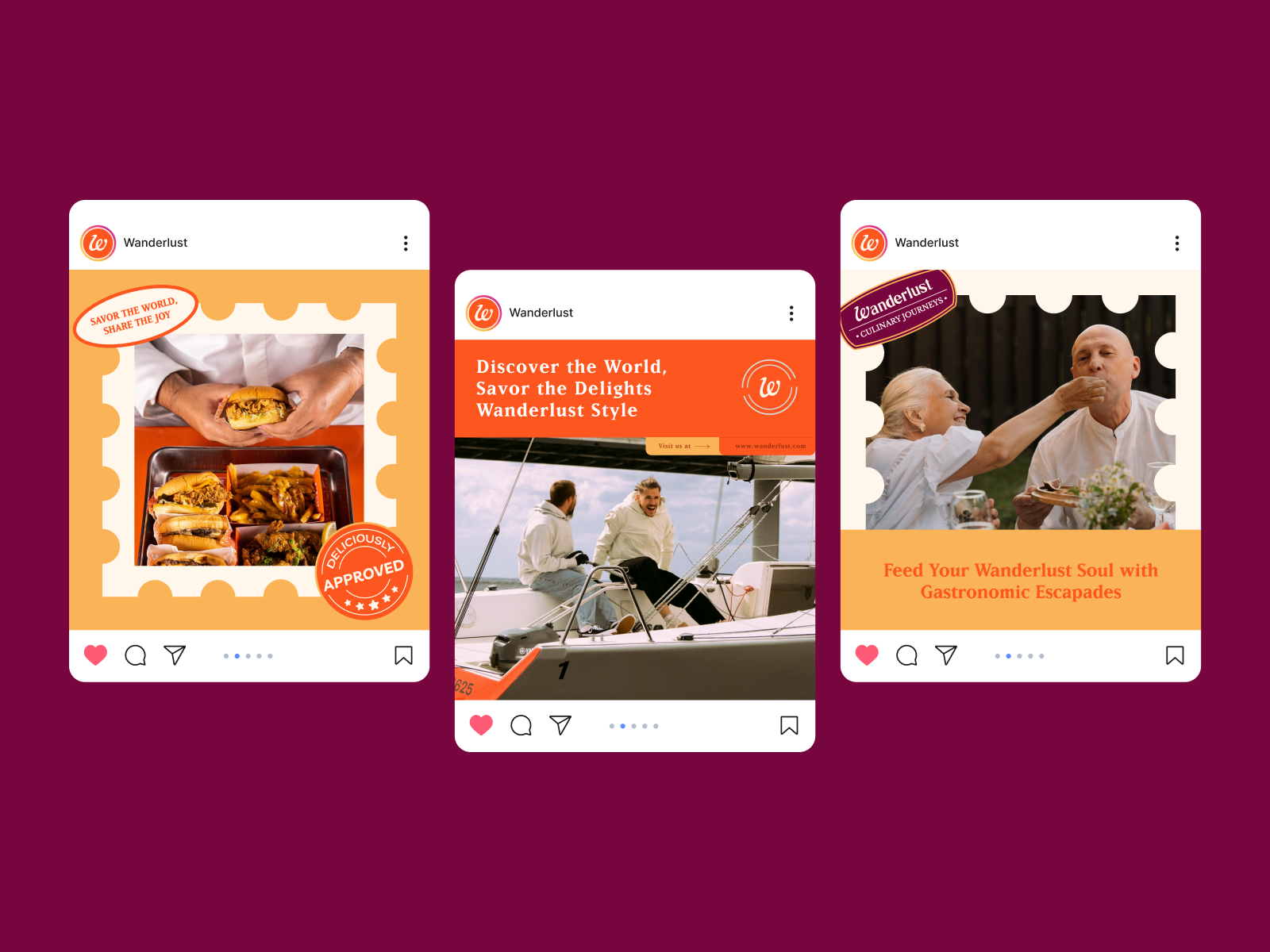 Wanderlust - Social Media by Yemima Putri Mentari for Plainthing Studio ...