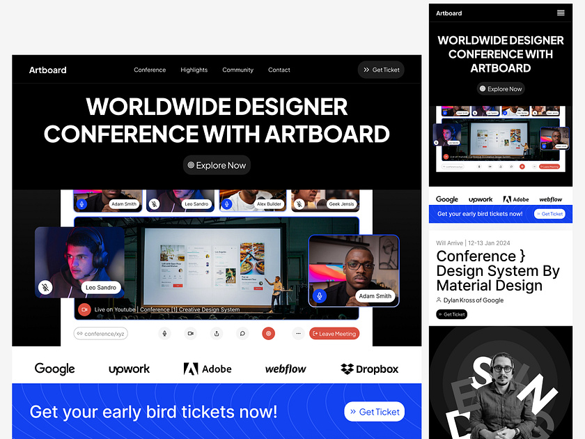 Conference Website designs, themes, templates and downloadable graphic ...