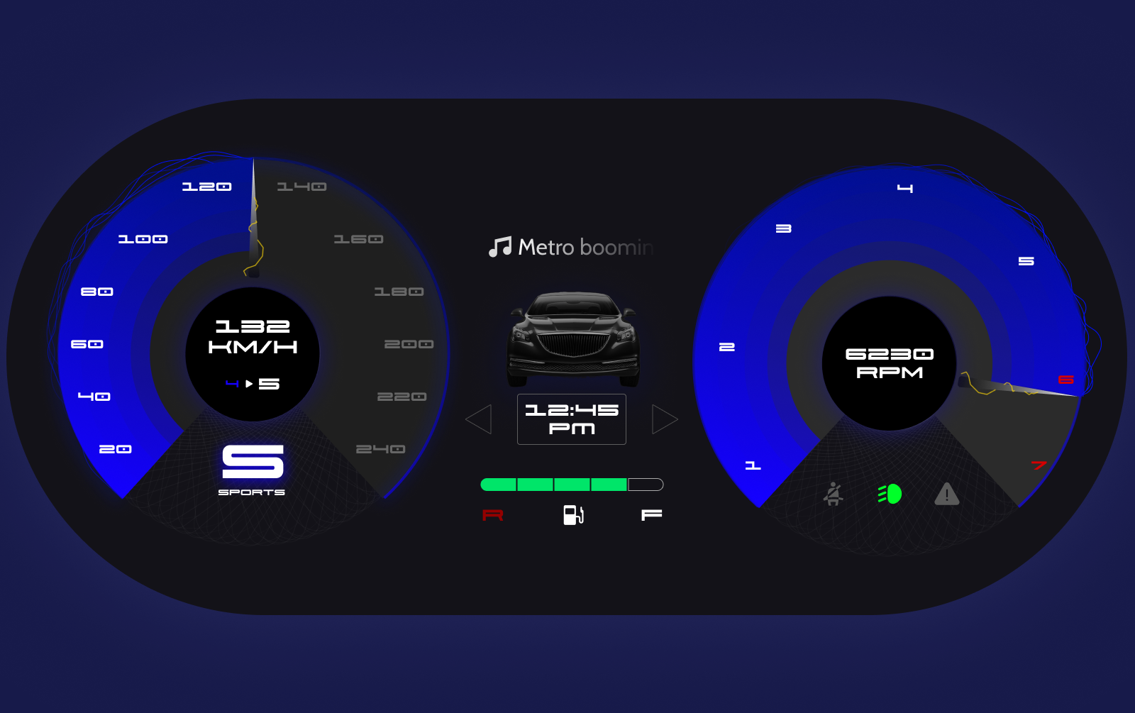 Speedometer // Sports by Shashwat Deep Shukla on Dribbble