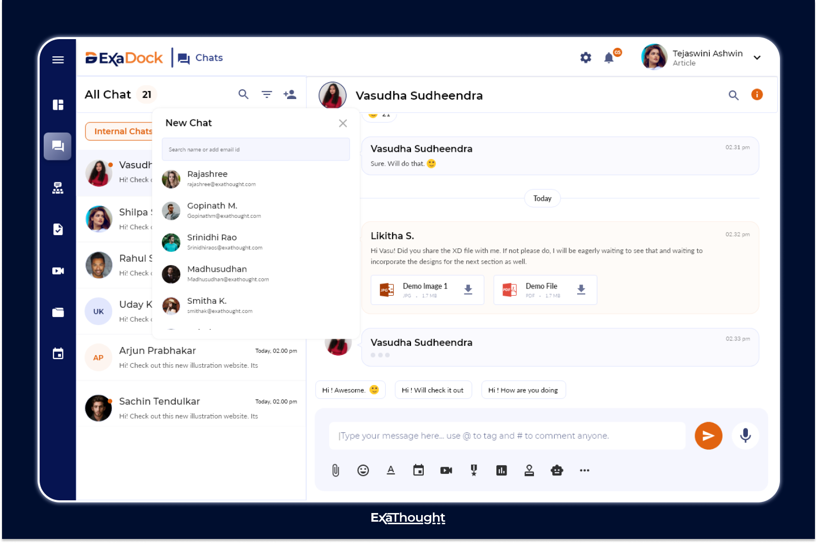 Chat Management | Revolutionizing Conversations: UI Excellence by eka ...