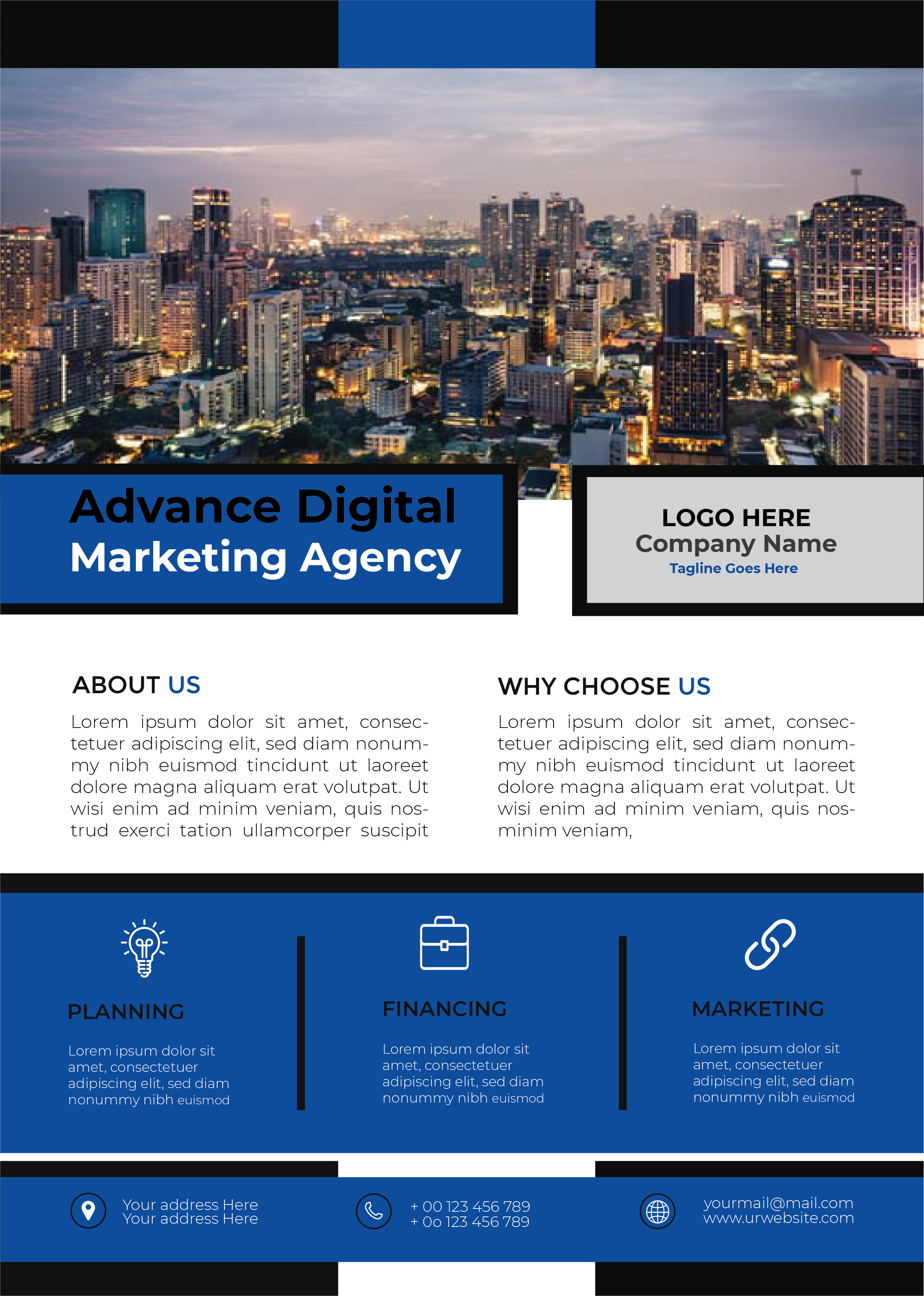 Corporate Buisness Flyer Template by Telegram to Purchase Any File Link ...