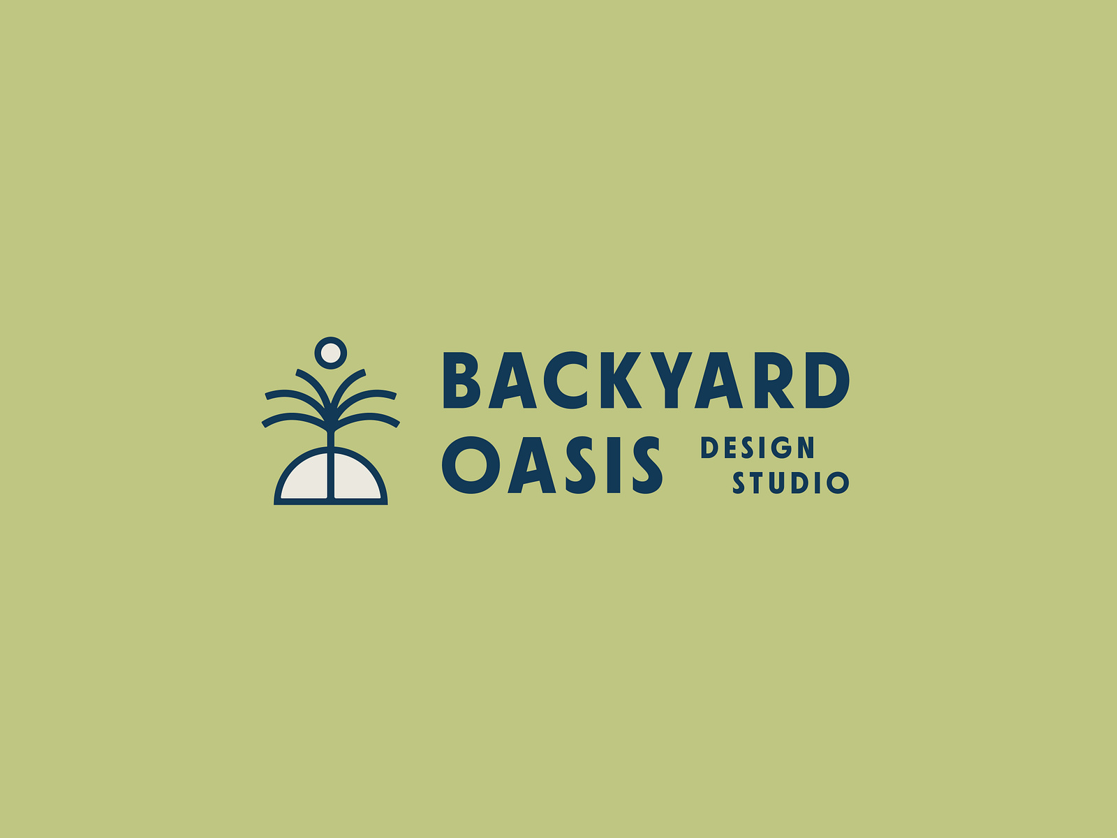 Backyard Oasis Design Studio by Eliza Barrett on Dribbble