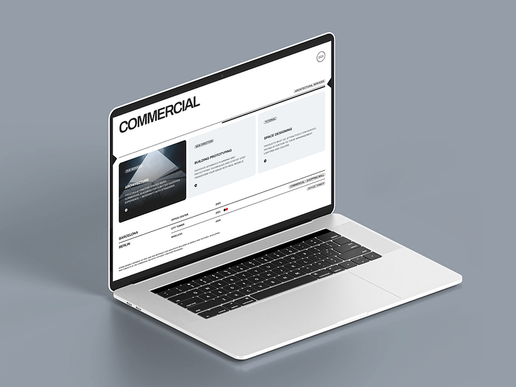 COMMERCIAL - Website Concept by Tomasz Mazurczak for Studio.Design on ...