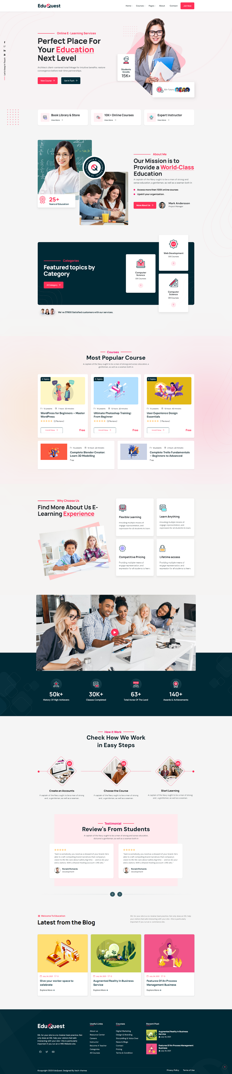 Online Learning Platform Design🔥 by Jarviz Lab || UI/UX Design Agency ...