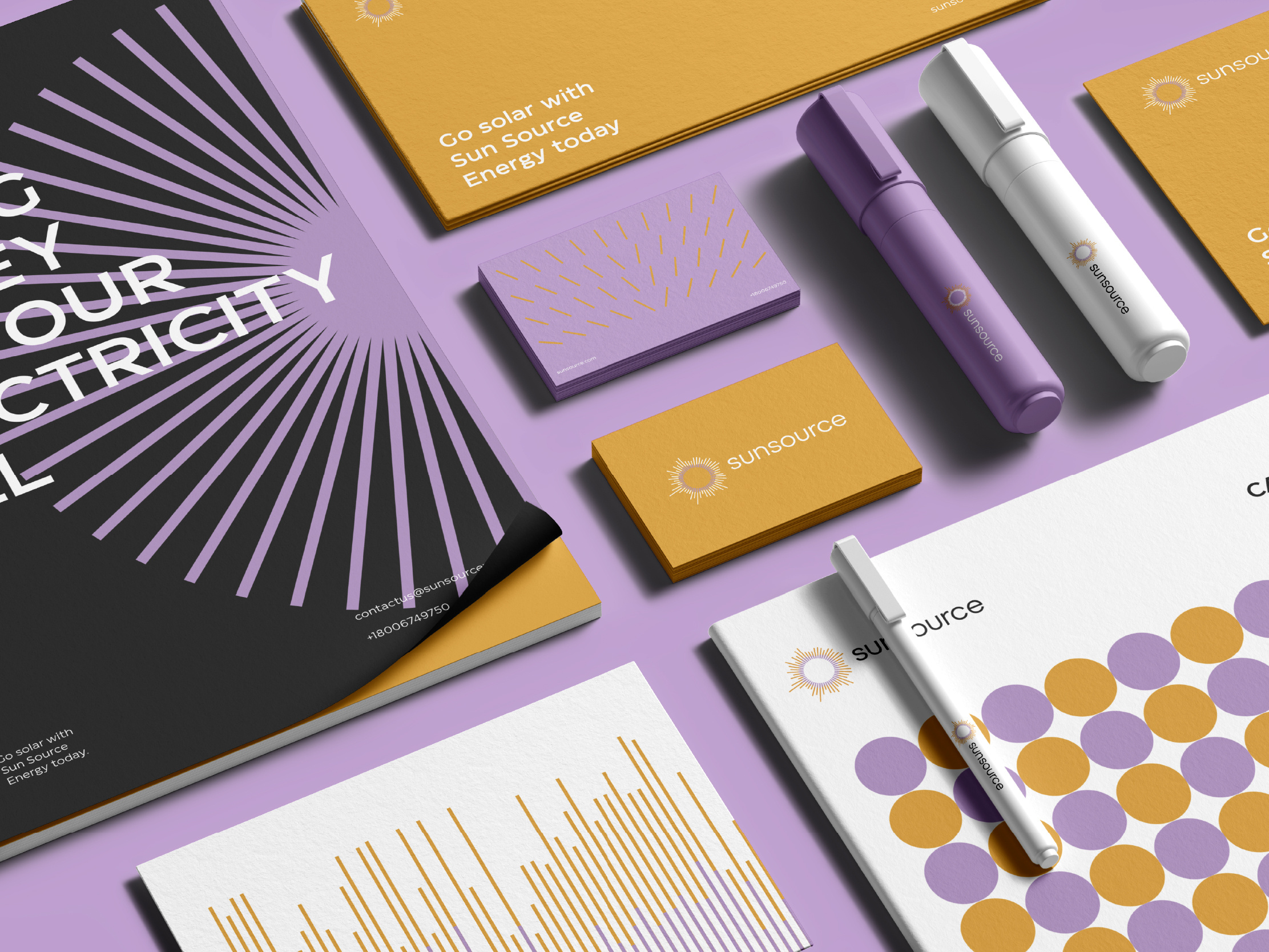 Polygraphy & Merch SunSource by Moloko Creative Agency on Dribbble