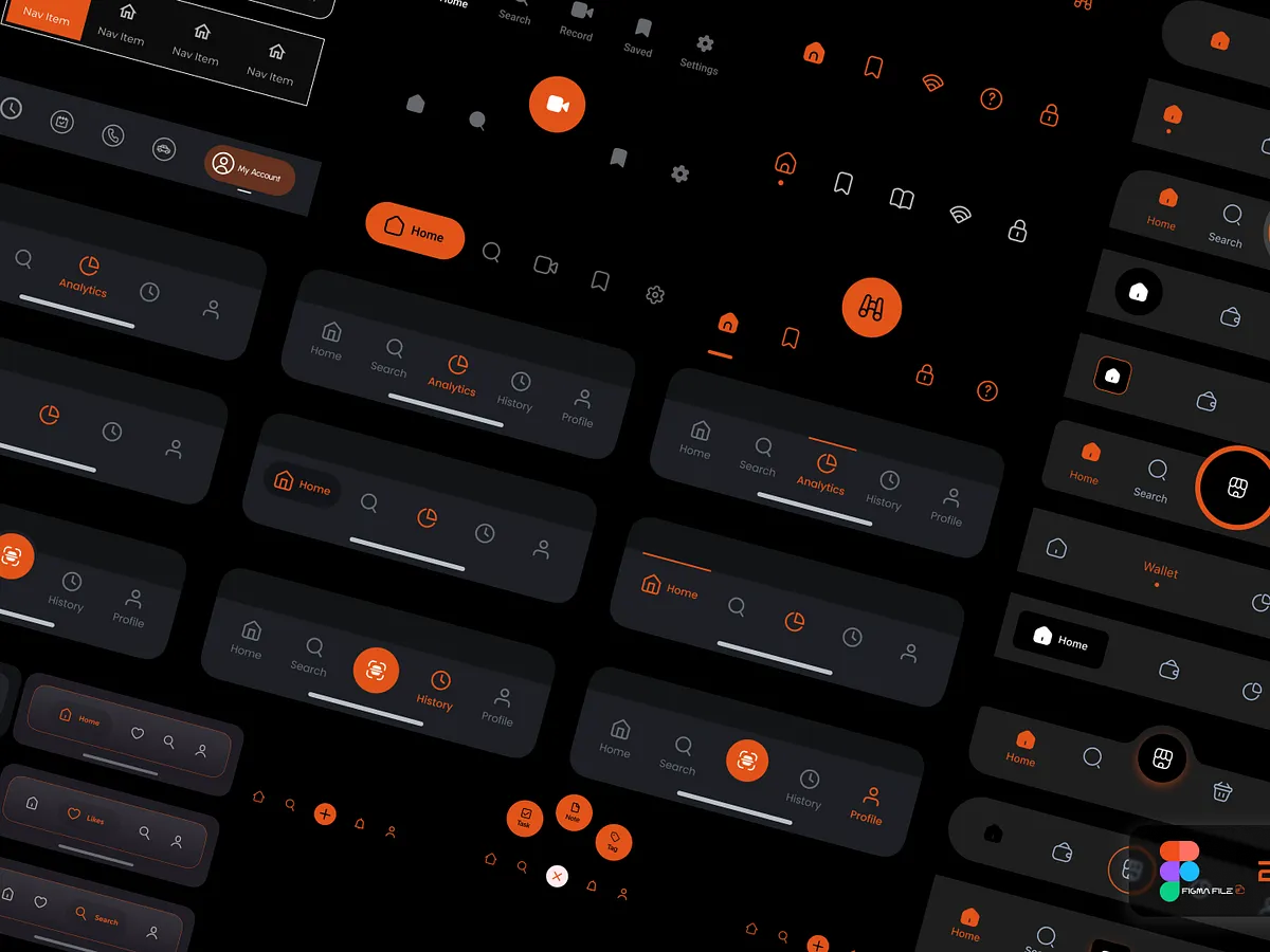 Browse thousands of Navbar Mobile images for design inspiration | Dribbble