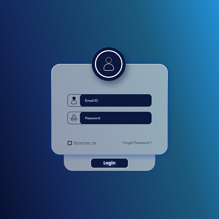 Login Page Design by Moshiur Rahman Adip on Dribbble