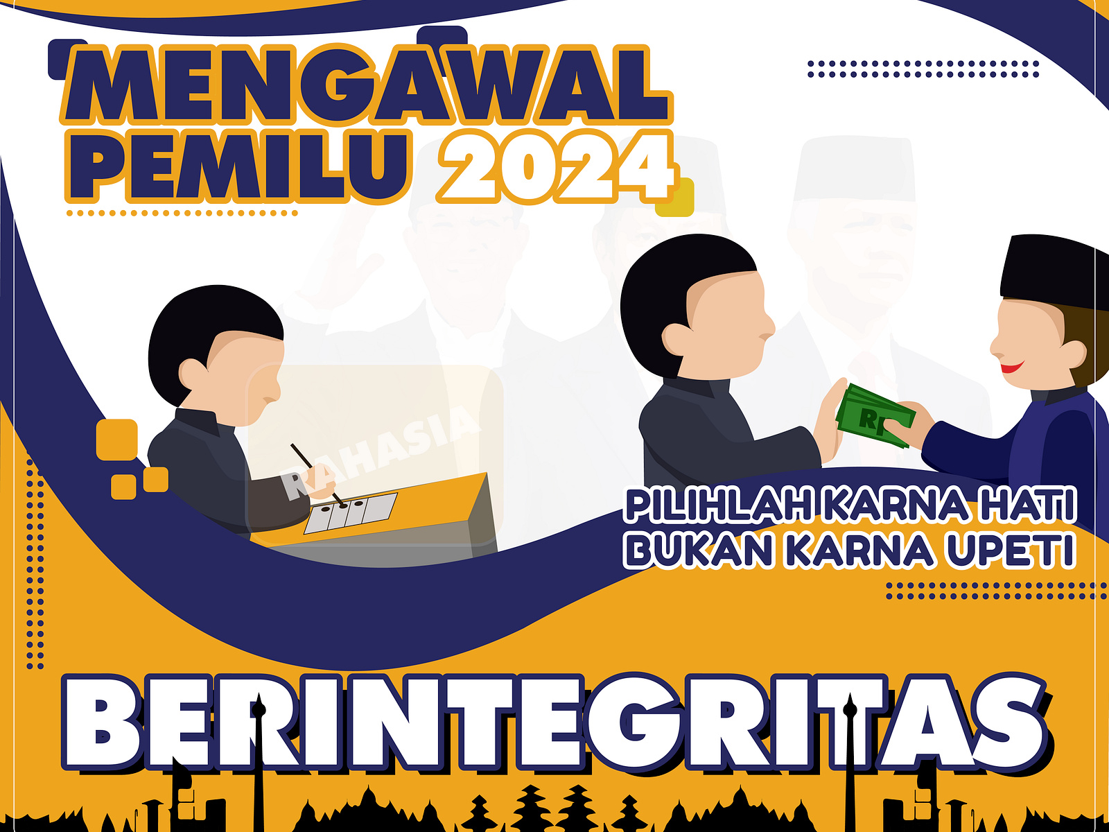 CAMPAIGN DESIGN - PEMILU 2024 by Khanafi on Dribbble