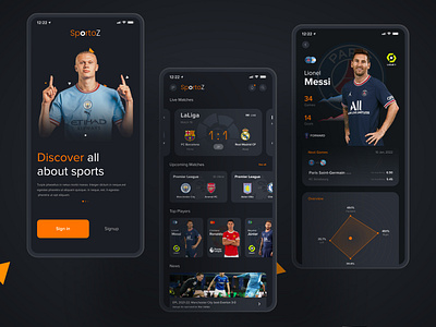 Live Score UI designs, themes, templates and downloadable graphic ...