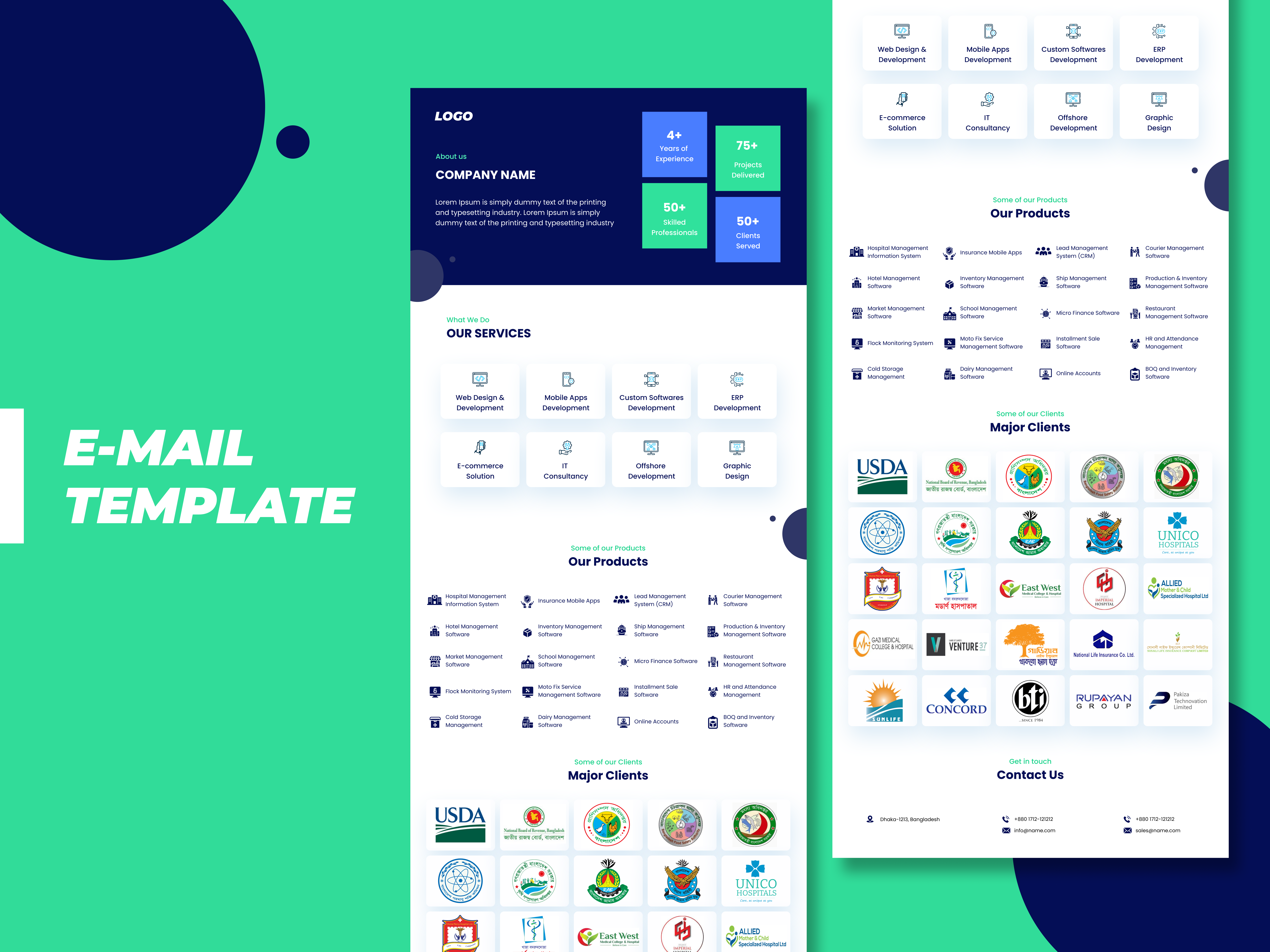 Business Email Template designs, themes, templates and downloadable ...