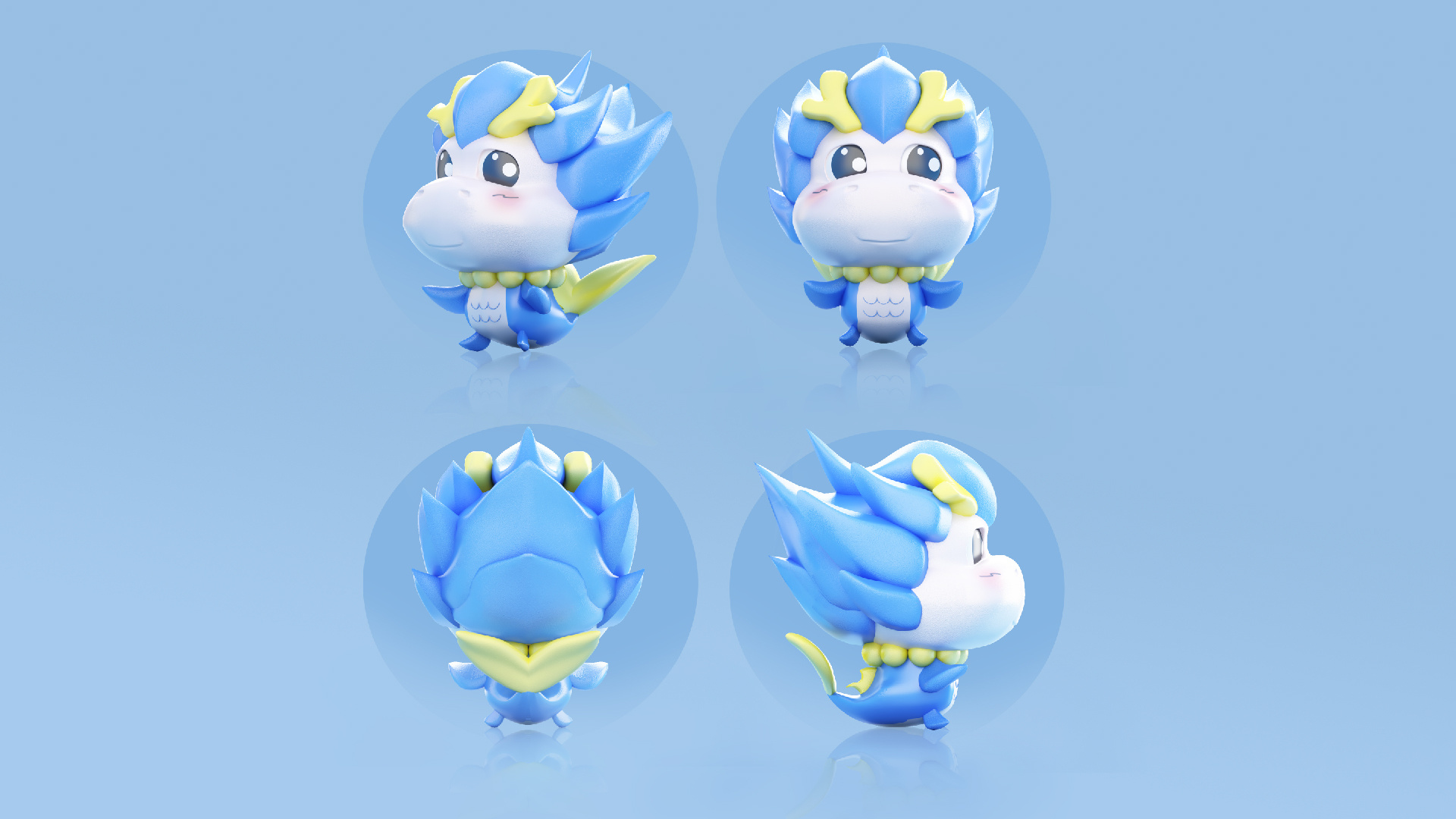 IP 可爱IP cute IP Dragon by 周星余 on Dribbble