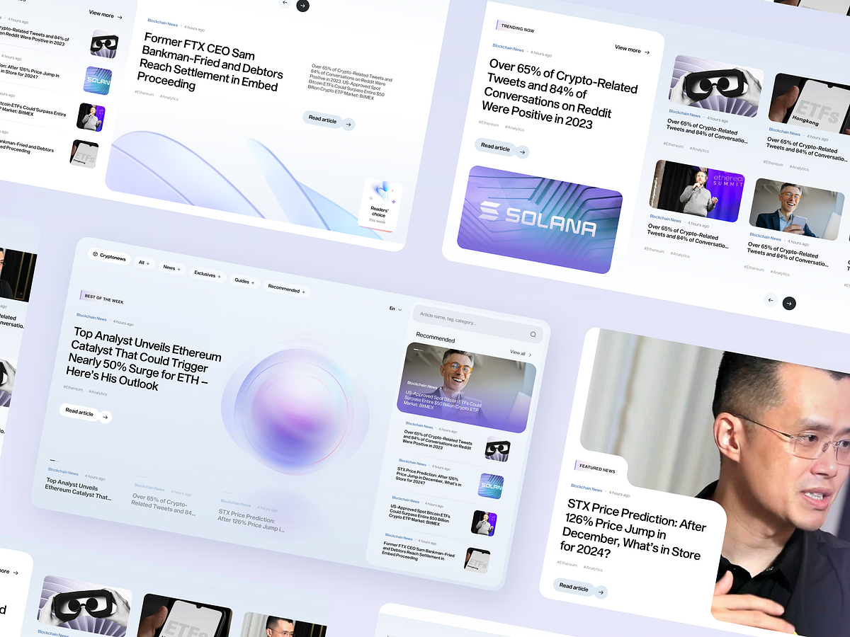 Browse thousands of Blog images for design inspiration | Dribbble