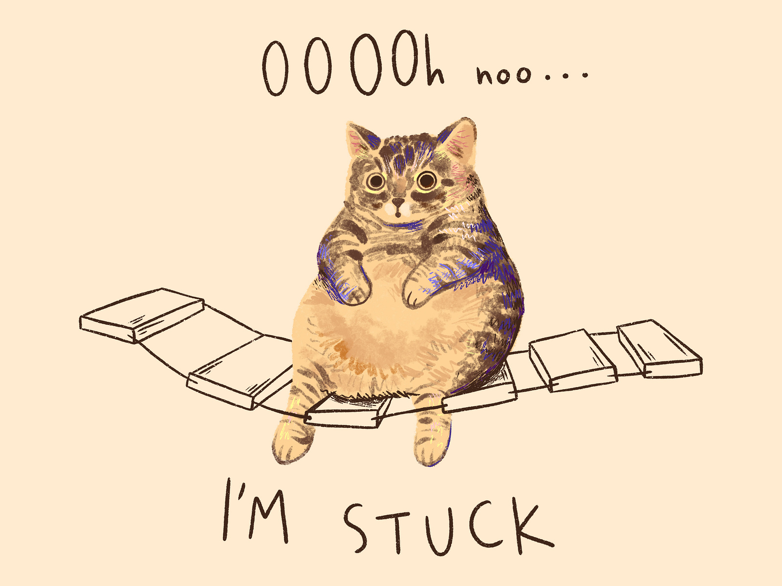 Im Stuck By Indah Irawan On Dribbble