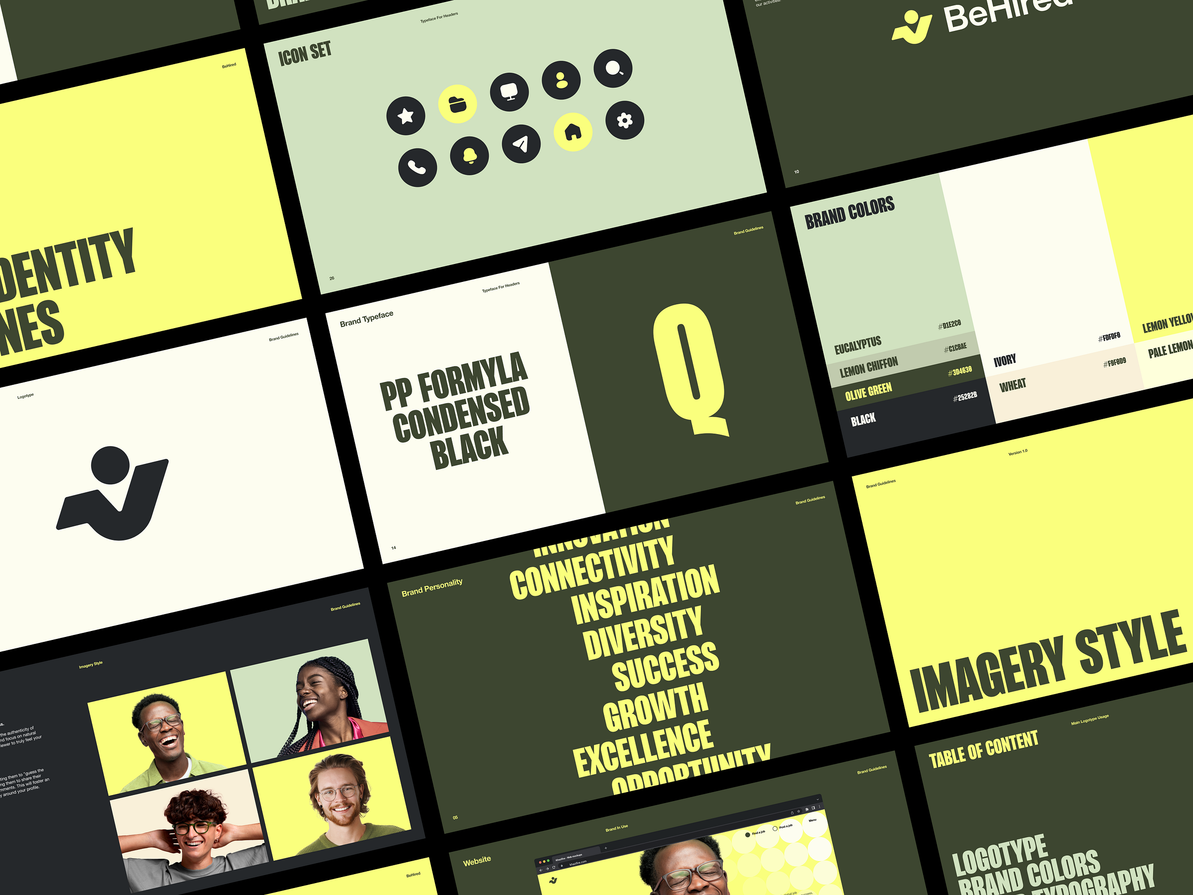 BeHired Branding Case Study by Halo Projects for HALO LAB on Dribbble