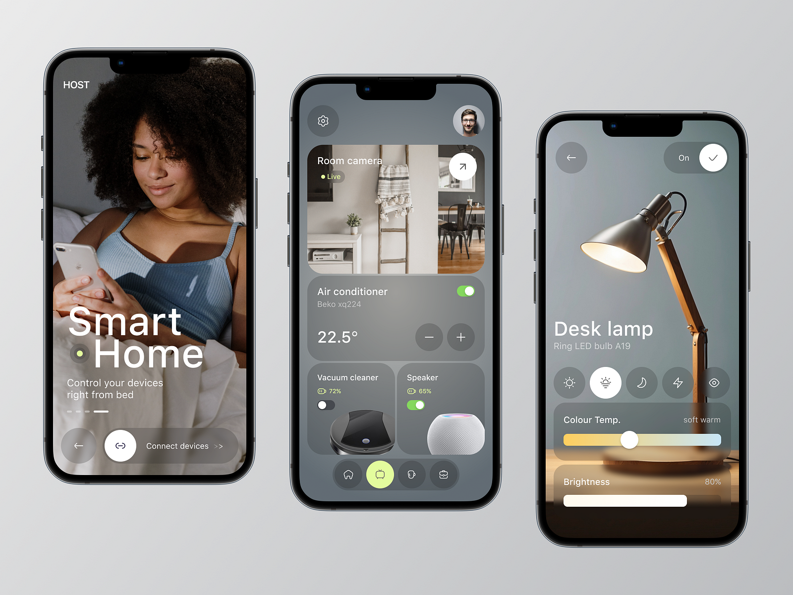 Host Smart Home Mobile App By Nataliia Lovina On Dribbble 